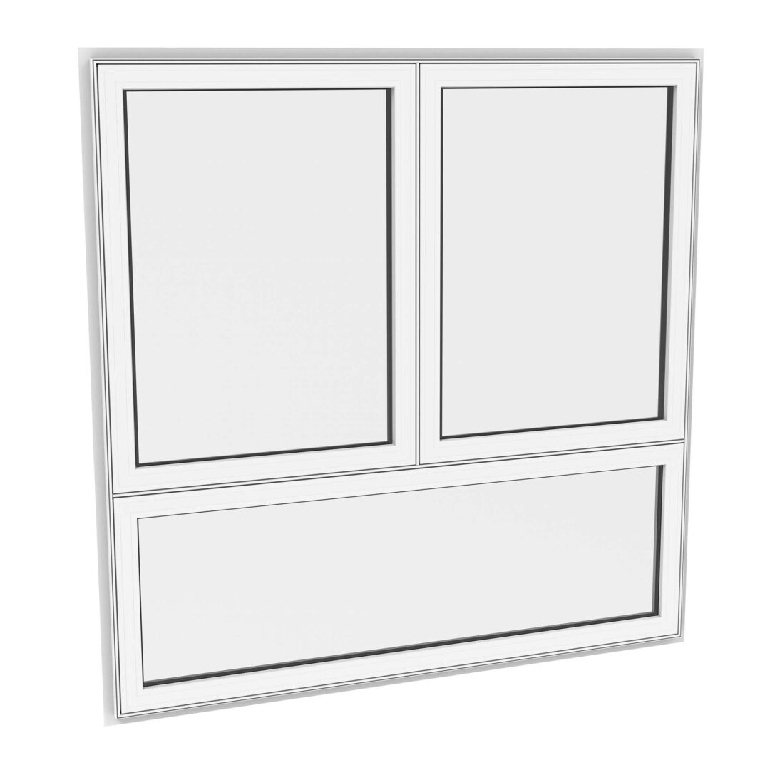 TWIN MULL - SINGLE TRANSOM BELOW - NORTHEAST WINDOWS USA