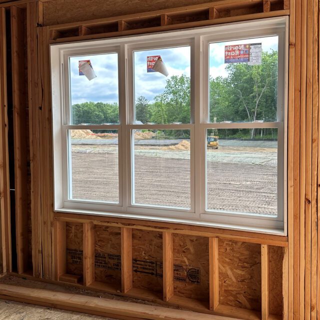 DH TRIPLE INSTALLED INTERIOR - NORTHEAST WINDOWS USA