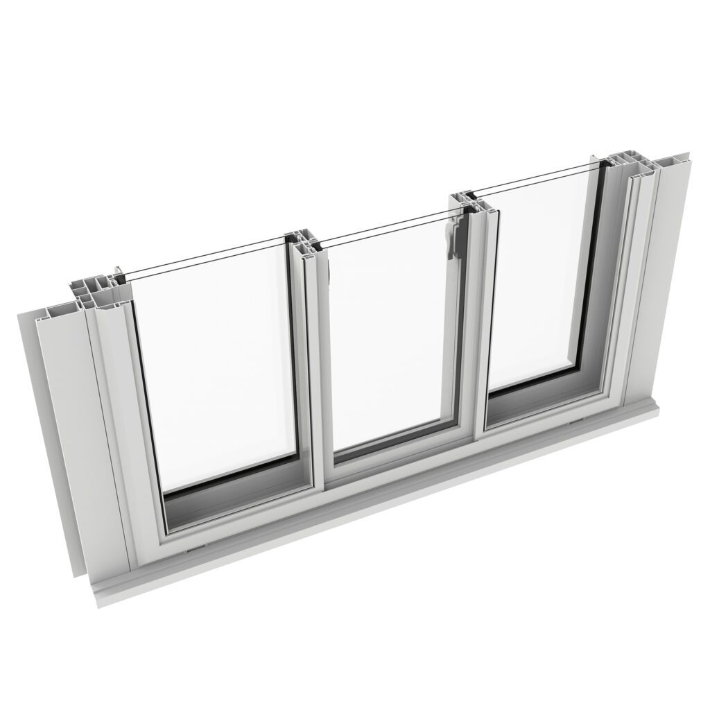 SL4011 - 3-LITE - FLAT CASING & BULLNOSE - CROSS SECTION - NORTHEAST ...